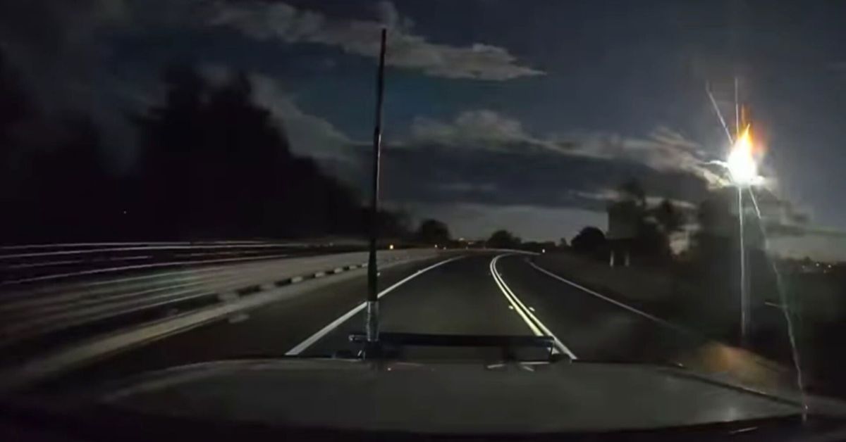 Homes 'shake' and drivers left shocked as meteor shower lights up skies ...