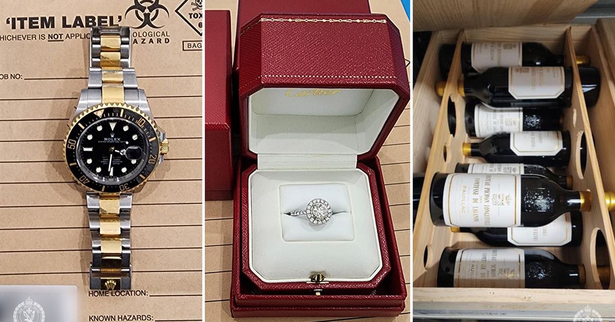 Rolex, Cartier jewellery,Tesla among goods seized after alleged $10 ...
