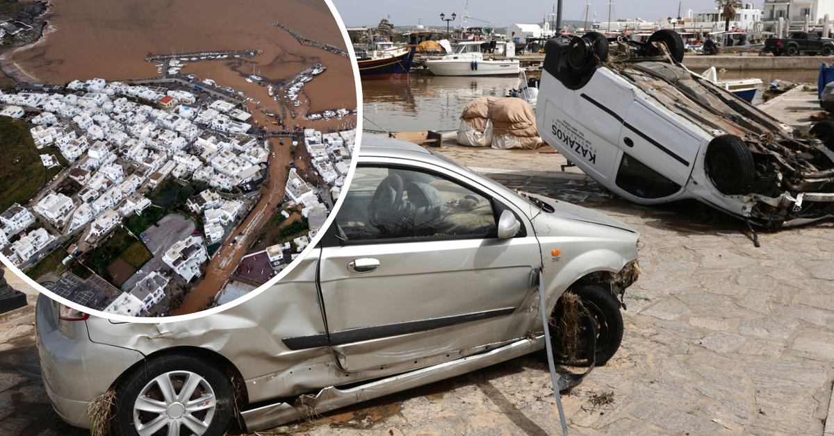 Severe storms batter Greek islands for a second day, with Crete hardest hit