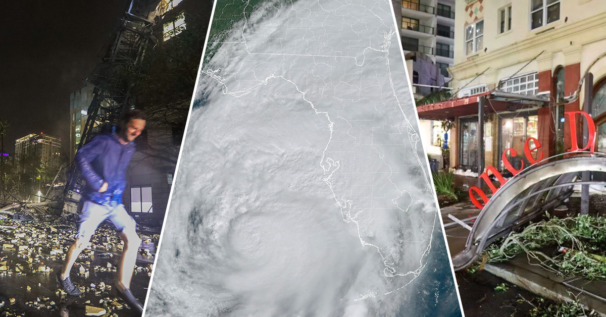 Hurricane Milton LIVE updates: More than 2 million without power; Roof ...