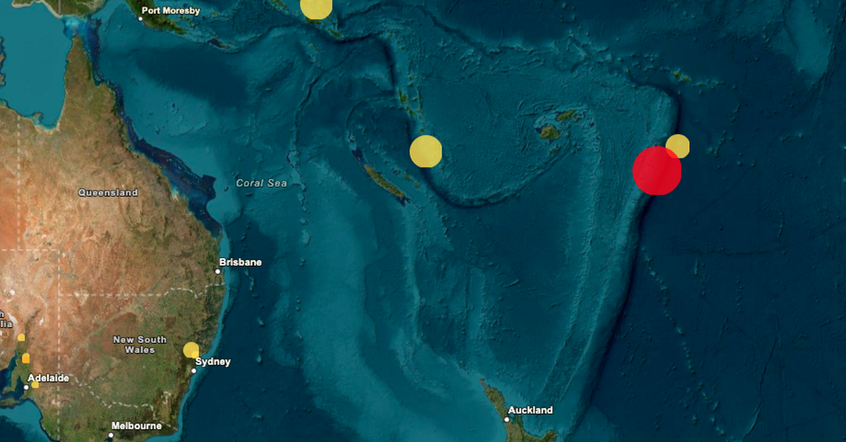 Tonga earthquake: Tsunami warning issued after strong 7.1 magnitude ...