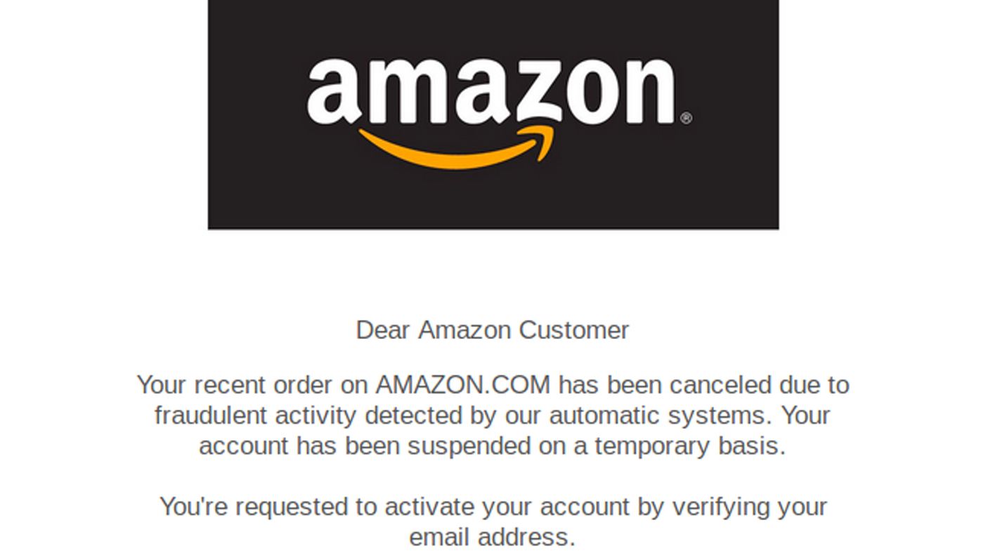 Amazon email scam: Large volume flooding Australian inboxes