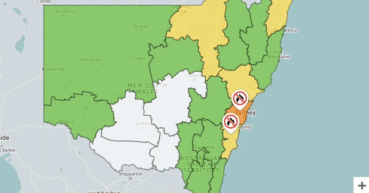 Sydney weather: Total fire ban across Sydney, Illawarra amid hot, windy ...