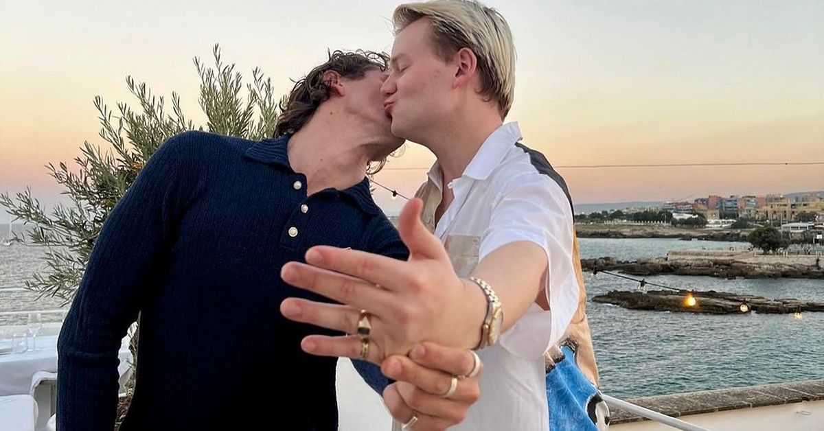 Joel Creasey engaged: Radio host set to marry model Jack Stratton-Smith after lavish Italian ...