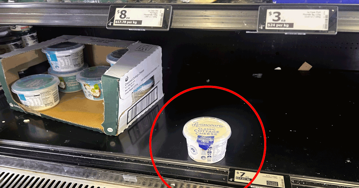 Australian supermarkets face cottage cheese shortage due to high demand ...