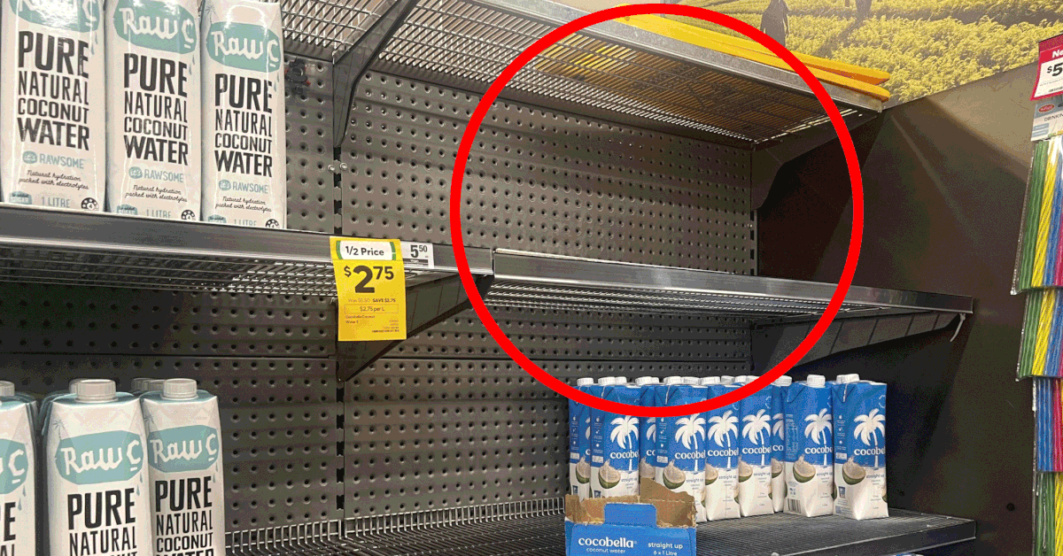 Raw C Pistachio Papi Coconut Water: Coconut Water disappears from ...