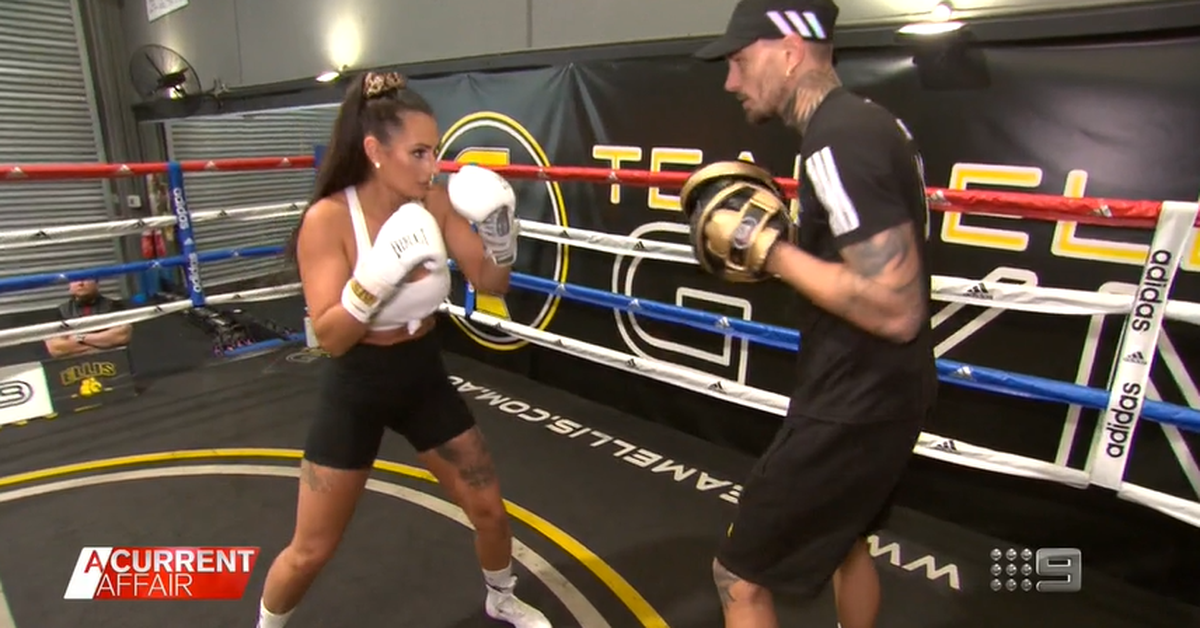 Controversial Aussie WAG Arabella del Busso launches new career as a boxer
