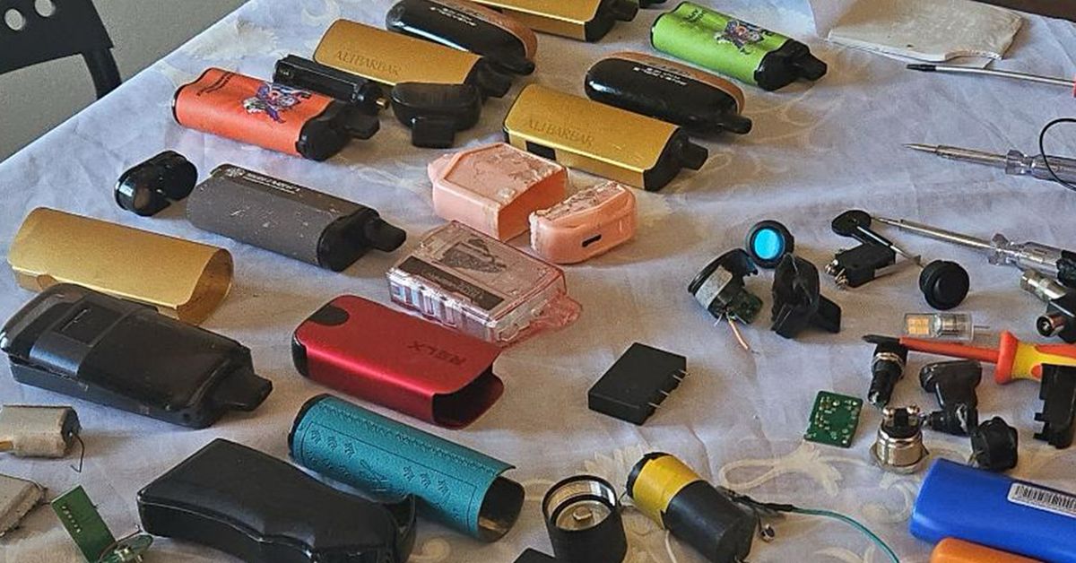 Sydney man accused of making stun devices that looked like vapes, textas