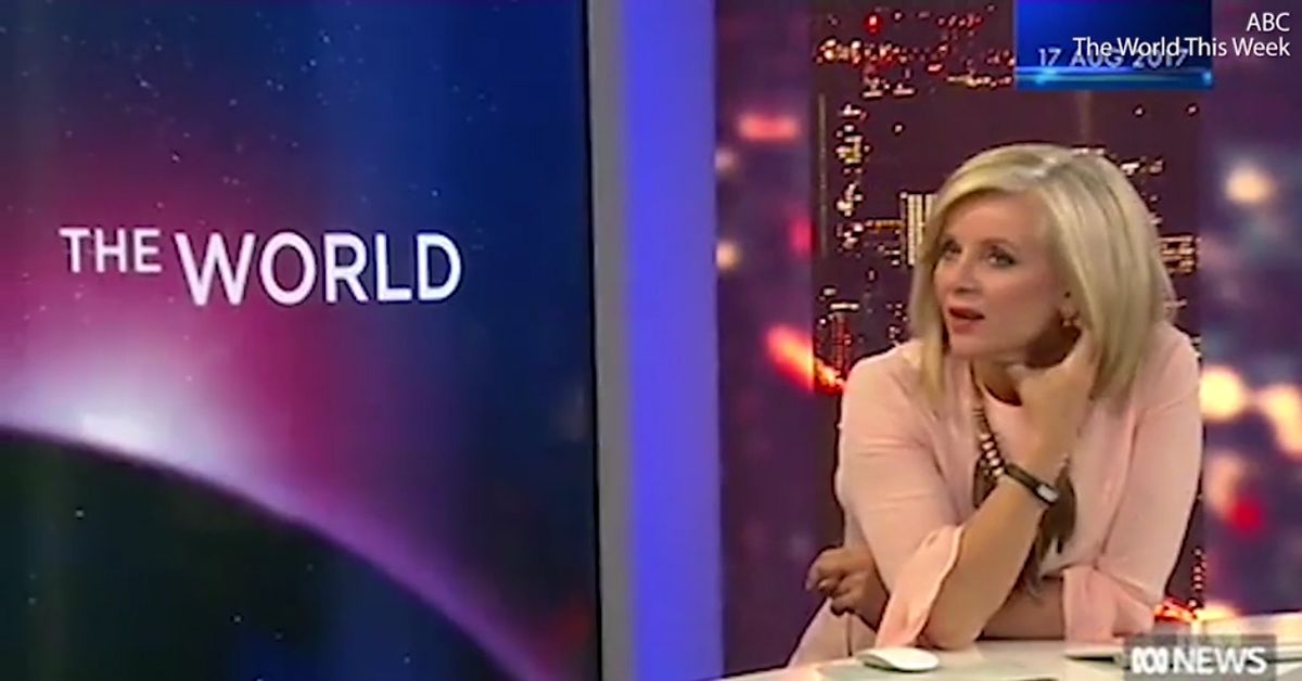 VIDEO: ABC presenter doesn’t realise she’s live on TV - nine.com.au