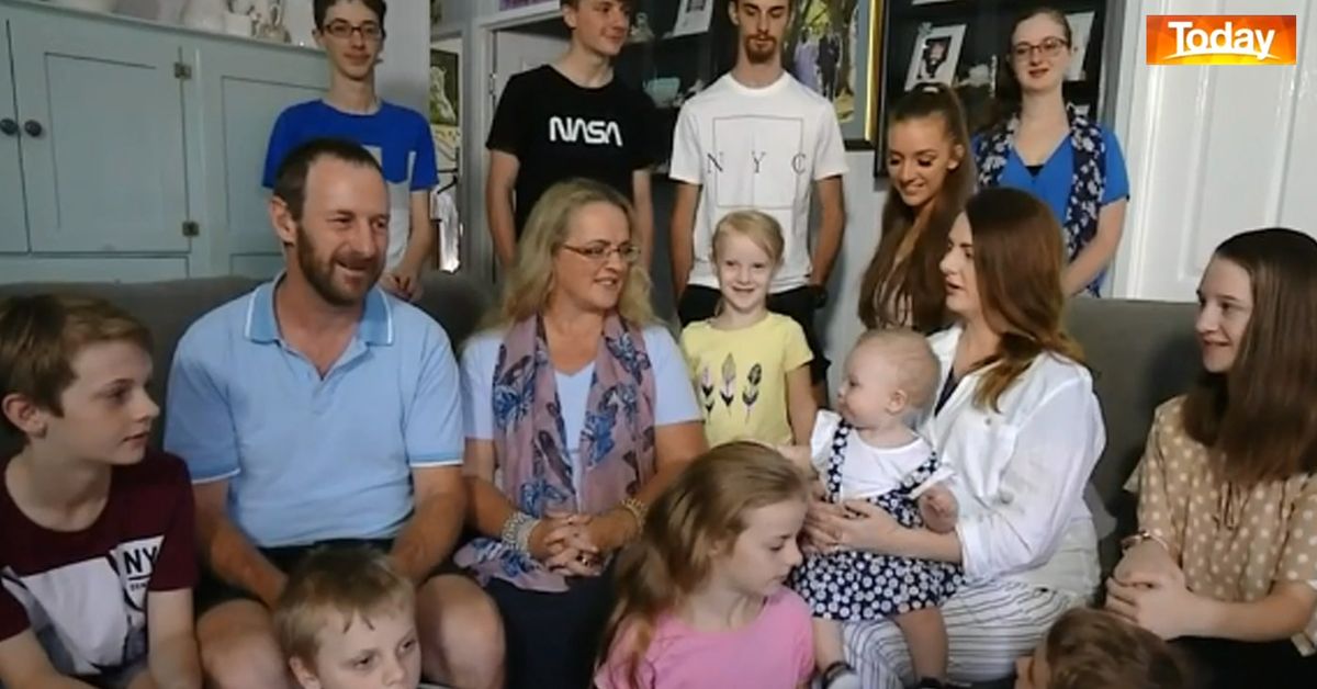 Bonell family: Australia's biggest clan is welcoming another addition