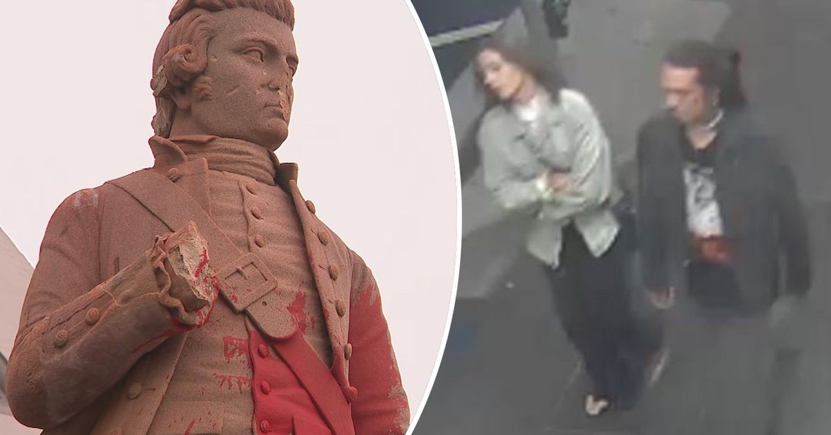 CCTV released as Captain Cook statue vandalism investigation continues