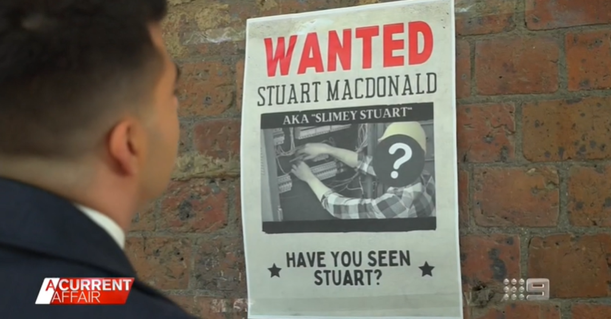 Electrician Stuart Royce Macdonald owes victims thousands