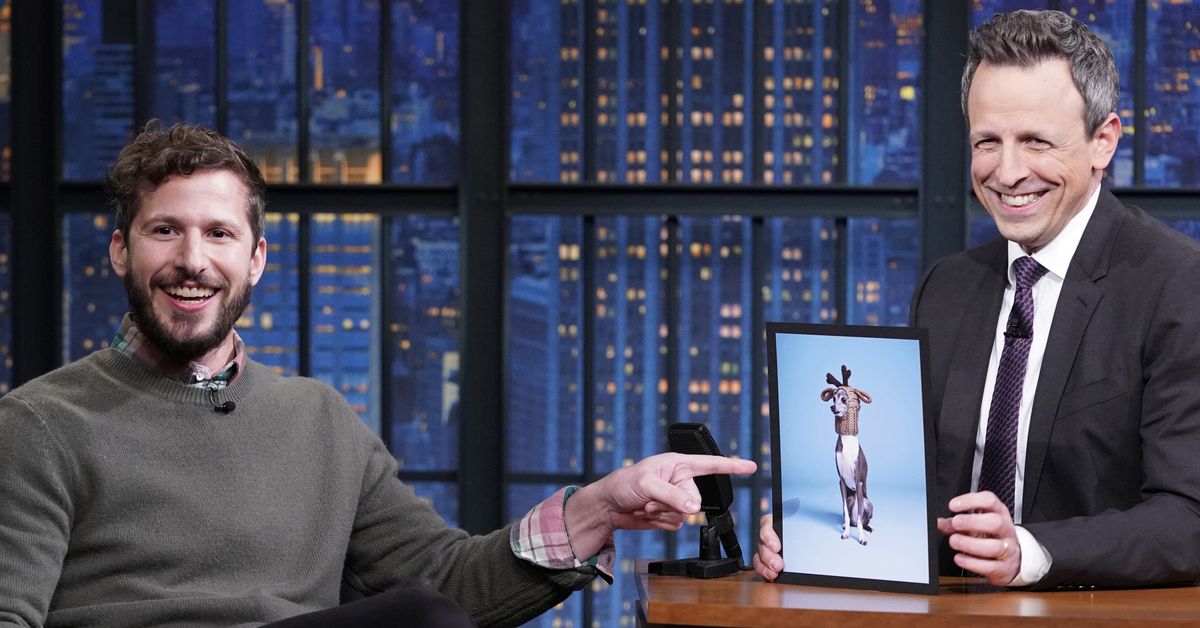 Seth Meyers' dog Frisbee death: Andy Samberg's biggest rival has died ...