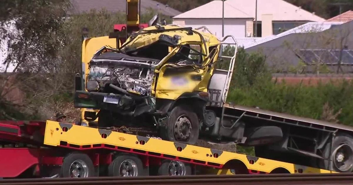 Wandi crash: Deadly truck crash closes freeway and train line for hours