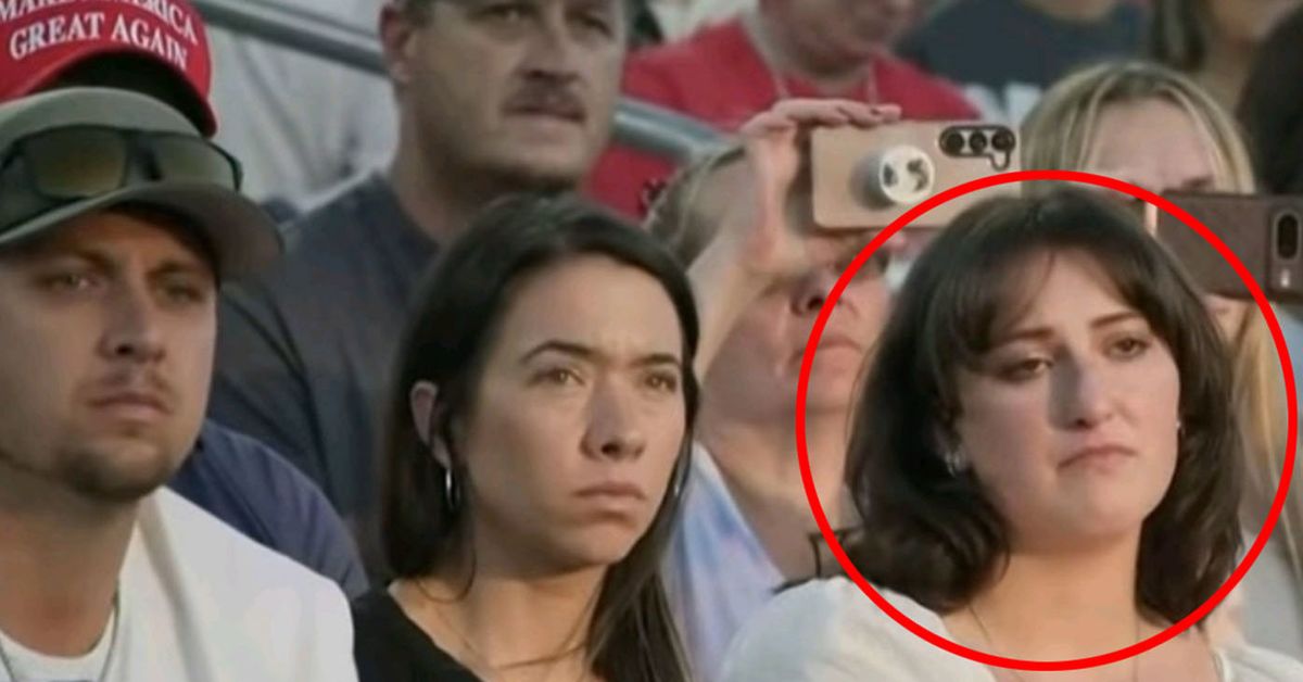 Charlie Kirk, Hannah Brown: A single photo from memorial 120,000 people ...