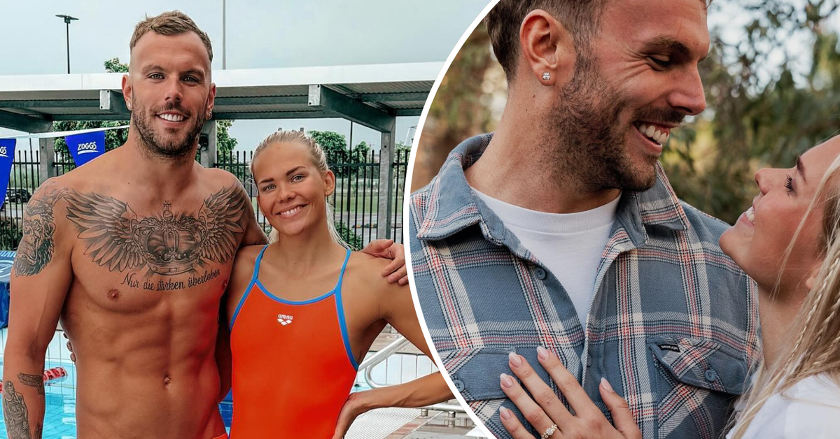Kyle Chalmers engaged: Australian swimming legend to marry Norwegian ...