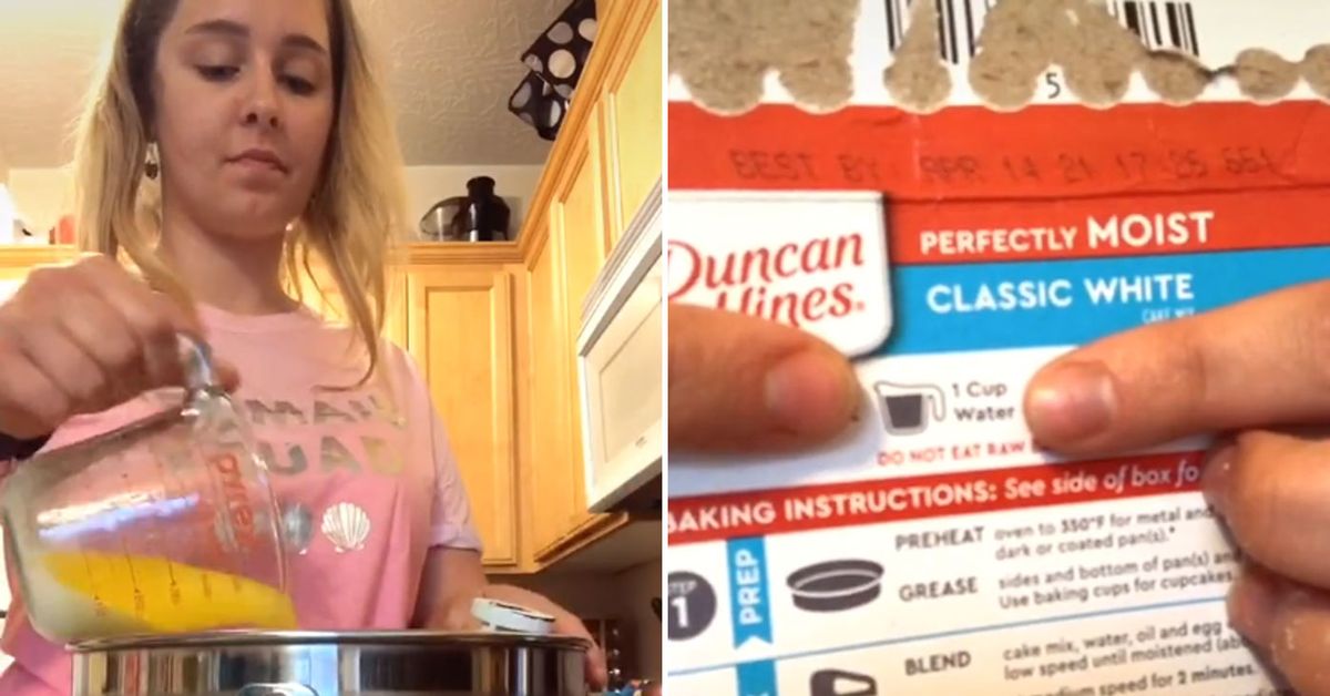 Pro baker shows how to turn $1 packet cake mix into a 'gourmet' cake ...