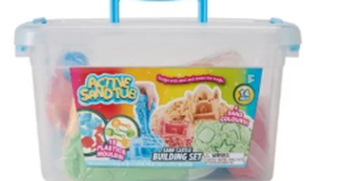 Kmart recall: Retailer issues recall for 14 piece Sand Castle Building ...