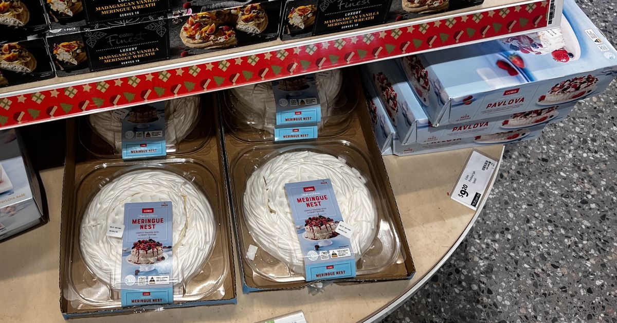 Coles Make At Home Pavlova base: Australia's favourite pavlova base ...