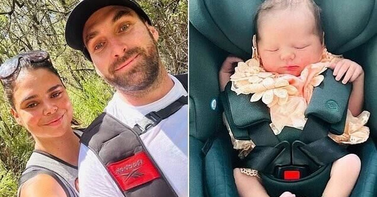 Australian model Samantha Harris welcomes 'beautiful angel' with ...