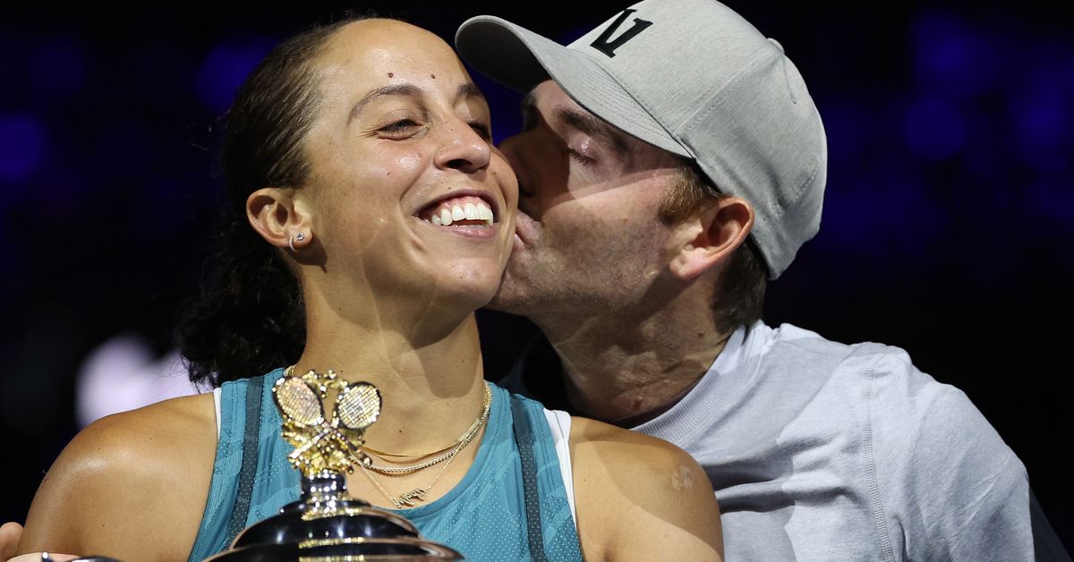 Madison Keys married her longtime partner in November. Two months later ...