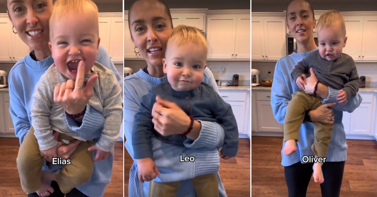 Mum reveals her trick to tell identical triplets apart - 9Honey