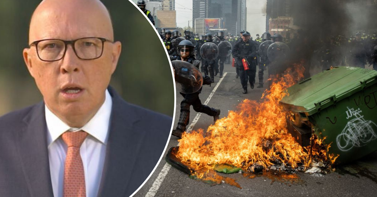 Peter Dutton slams October 7 anniversary protests as 'completely ...
