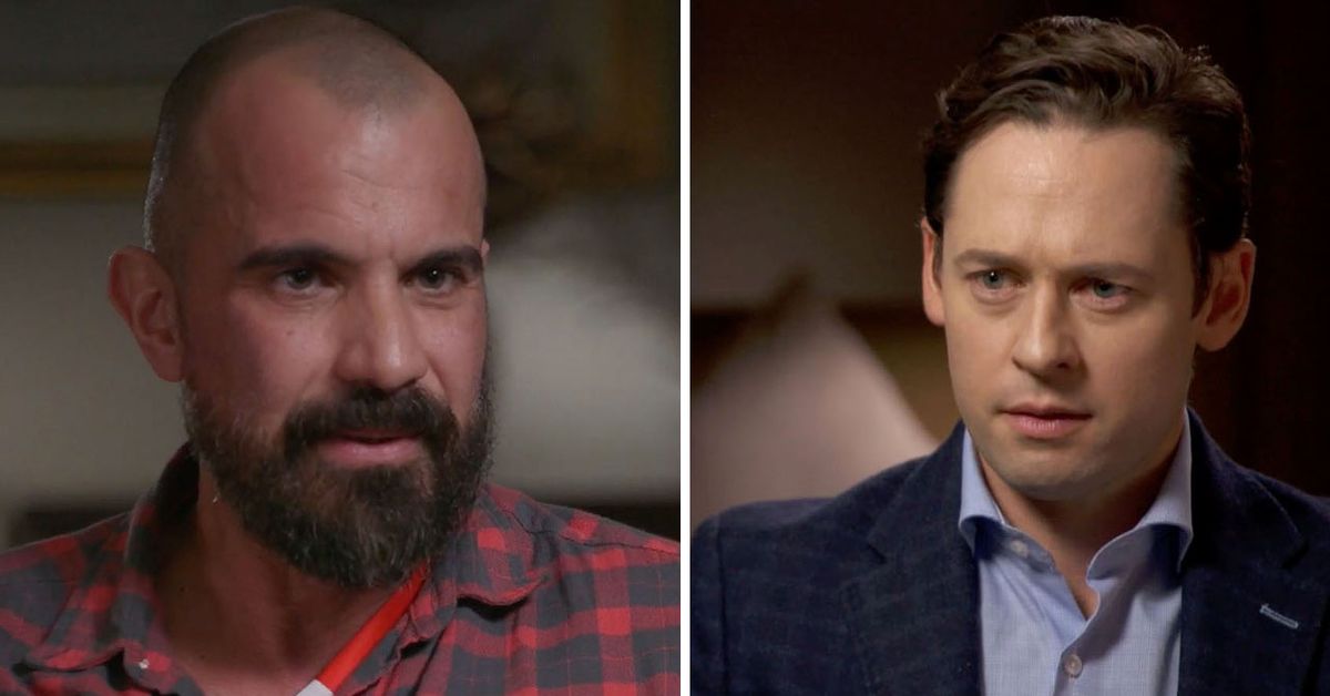 Nik Dimopoulos' emotional return to the scene of his attack