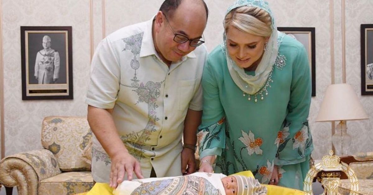 Malaysia's Princess Sofie Louise and Crown Prince Tengku Muhammad Faiz Petra welcome baby boy ...