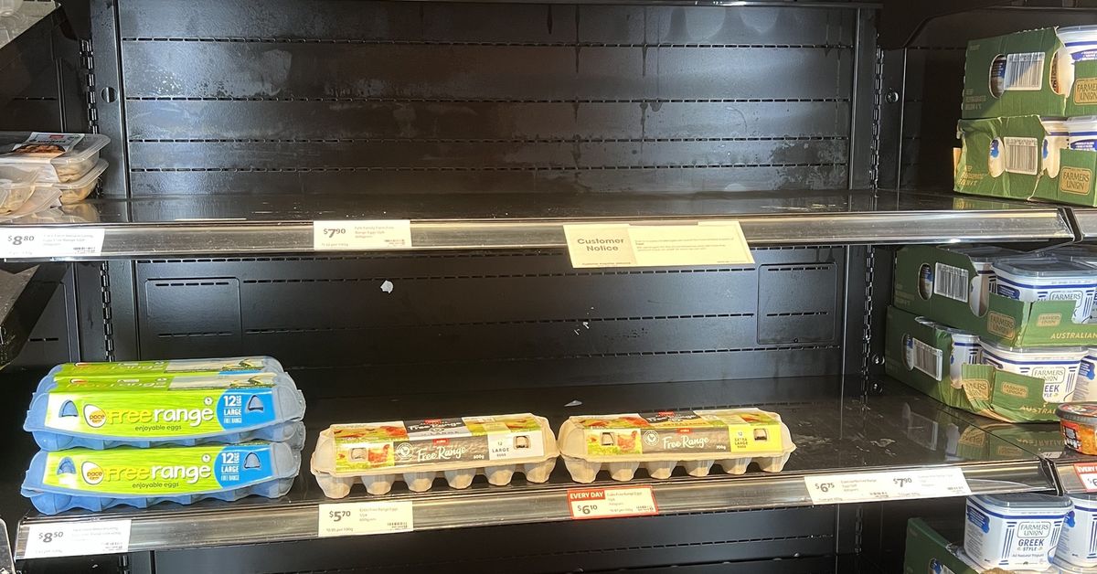 Victoria bird flu outbreak: Get used to this sight in supermarkets as ...