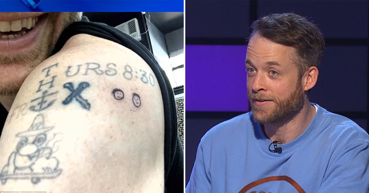 Hamish Blake shares the stories behind the NSFW tattoos on his arm on ...