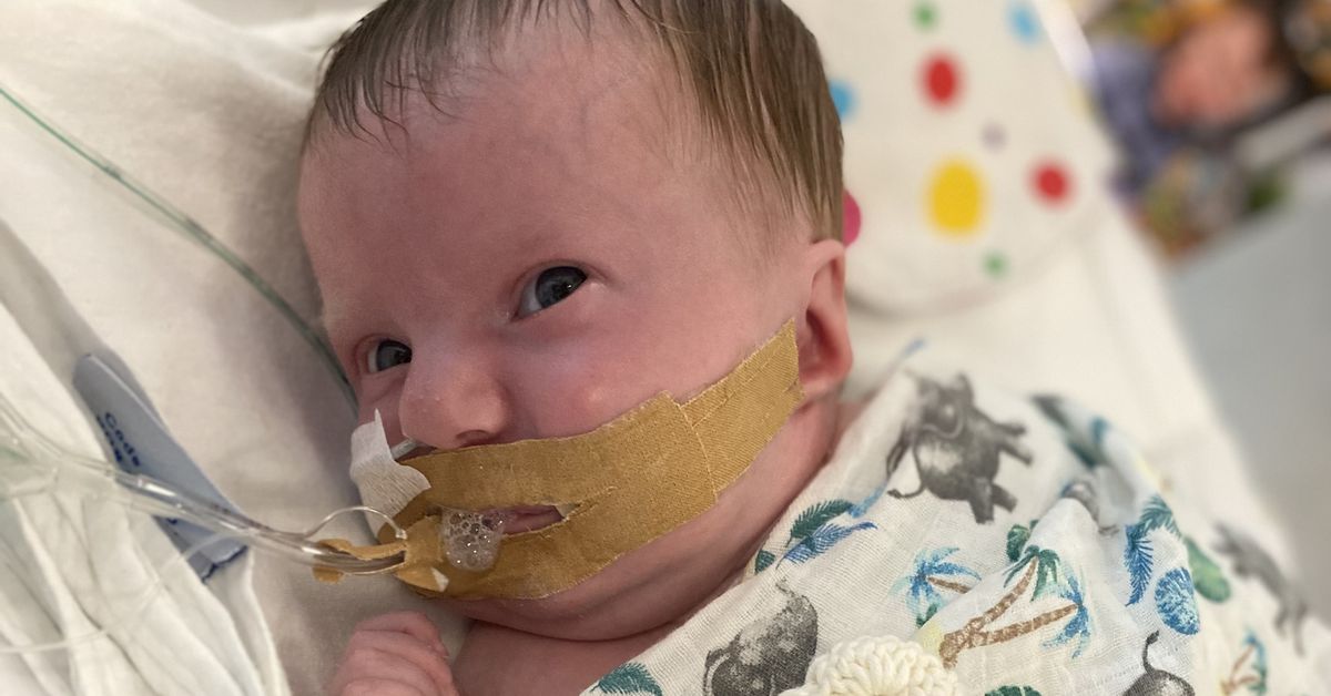 The first time Samantha saw her baby daughter's face was as she died ...