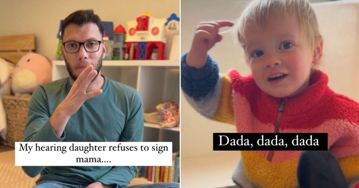 Kids Sign Language: Deaf dad's surprise discovery about toddler's sign ...