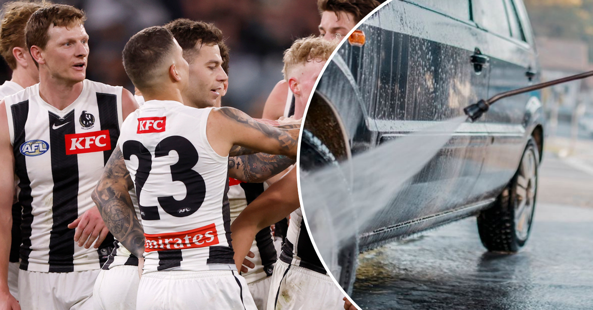 Tony Jones makes good on promise to wash cars after Pies booted from ...