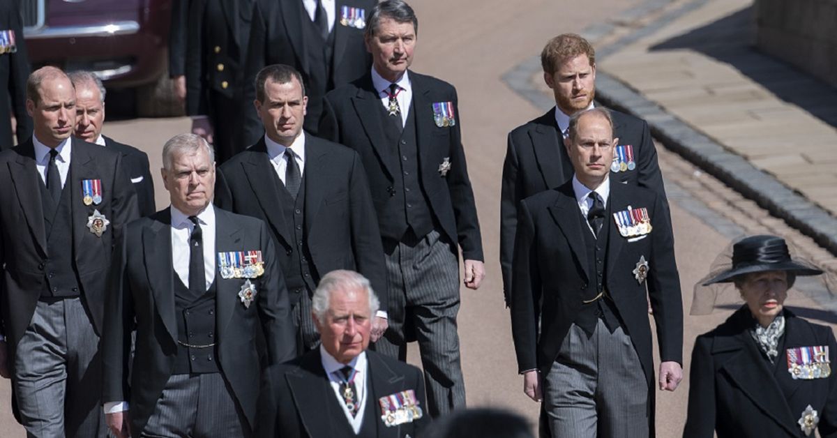 Why Peter Philips was chosen to walk between William and Harry - 9Honey