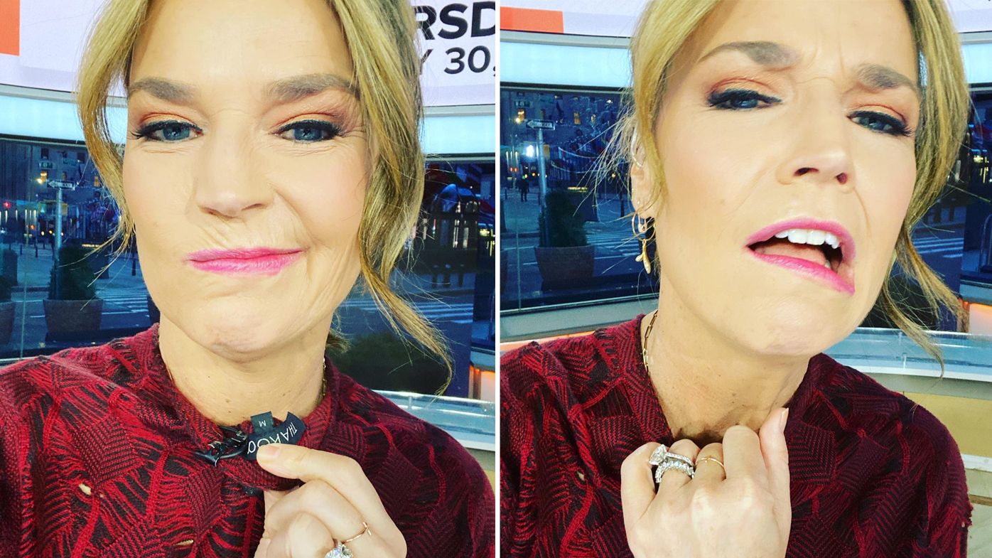 TV host admits to major fashion blunder as she wears dress backwards on ...