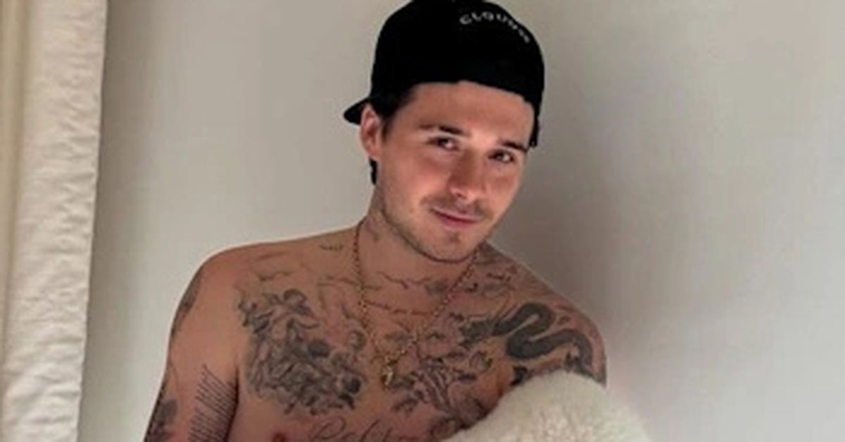 Brooklyn Beckham quietly covers up tattoo tribute to his mum adding ...
