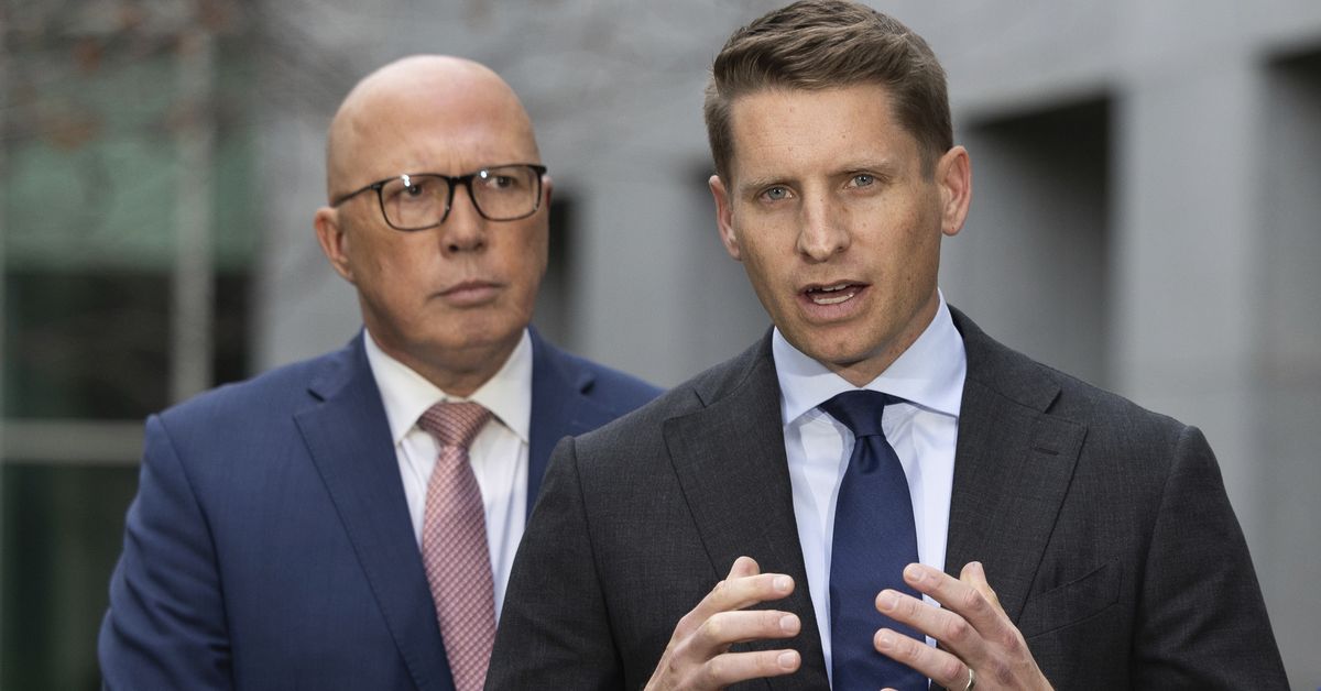 Andrew Hastie accused of 'going on strike' during election by Peter Dutton