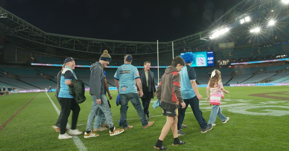 A Current Affair: Heartfelt State of Origin first for family struck by ...