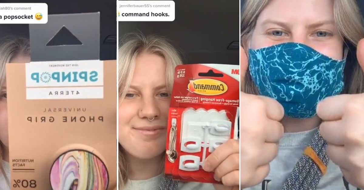 Woman with one ear goes viral after demonstrating how to wear a mask ...