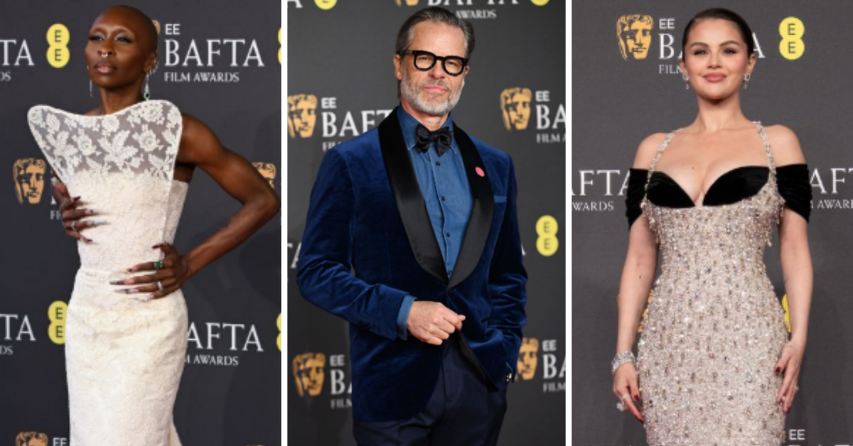 In pictures: Stars shine on BAFTAs red carpet