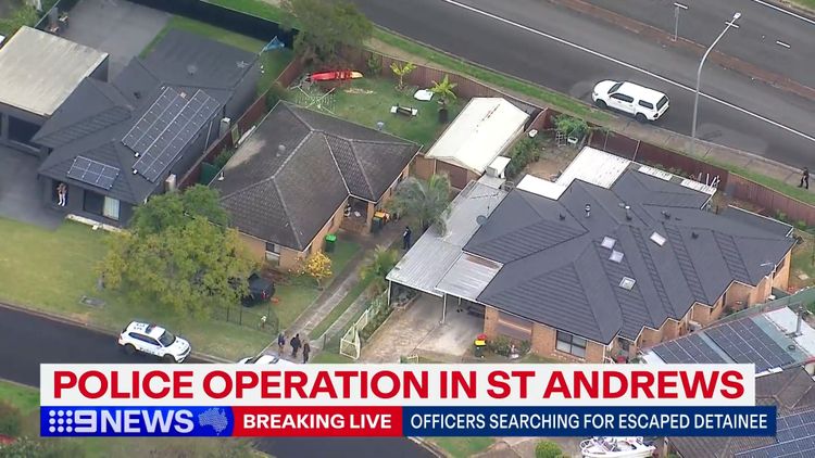 Sydney News: Police search Sydney neighbourhood for escaped detainee ...