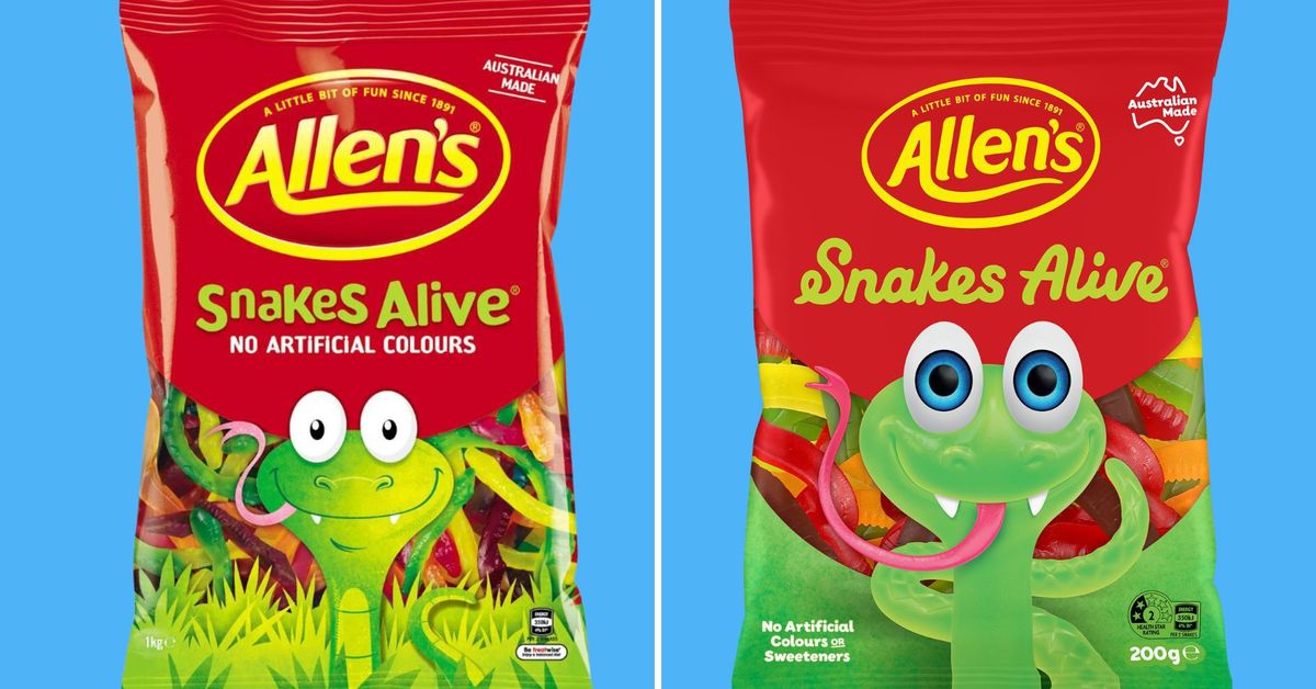 Allen's announces huge packaging change to its popular lollies - 9Kitchen