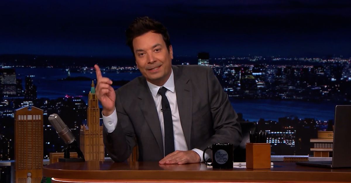 Jimmy Fallon fails to mentions toxic workplace allegations on return of ...