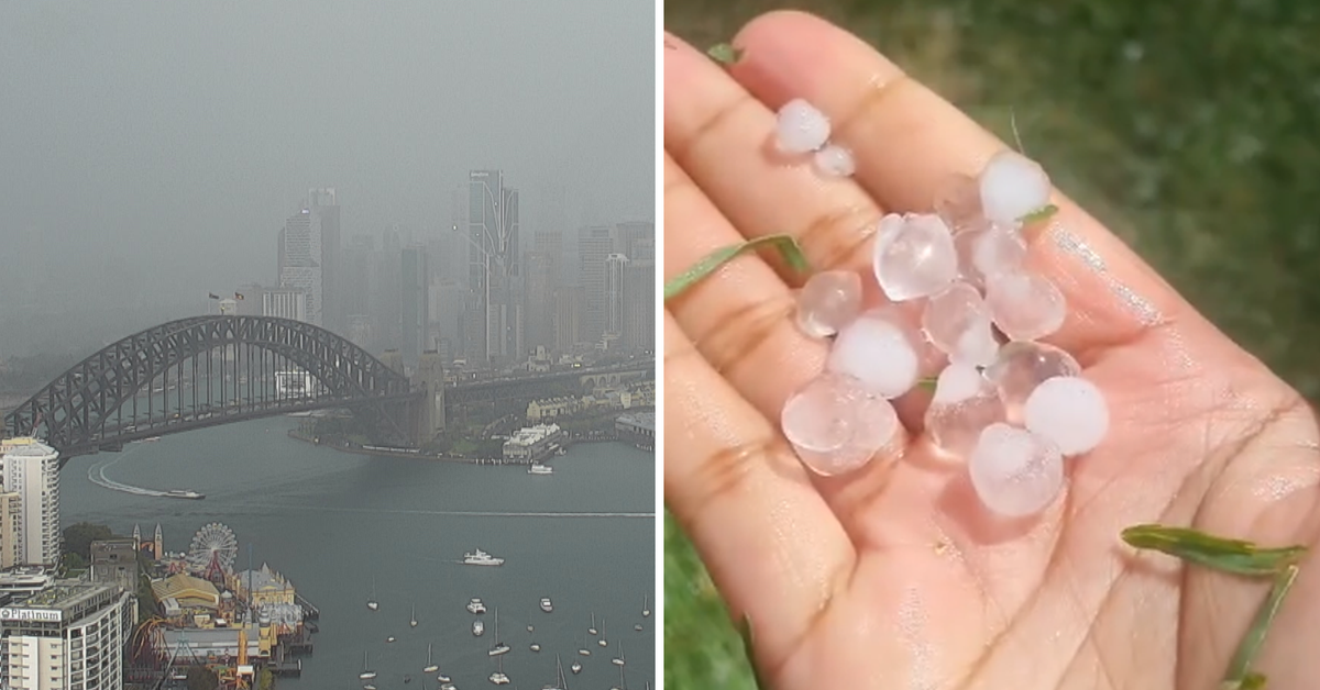 Weather Australia: Sydney hit with hail, thunderstorms set to sweep country