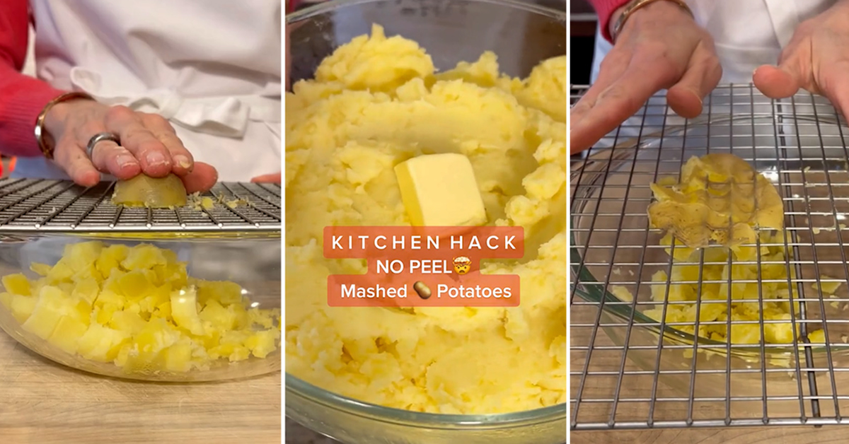 TikTok viral mashed potato hack takes just seconds to make. - 9Kitchen