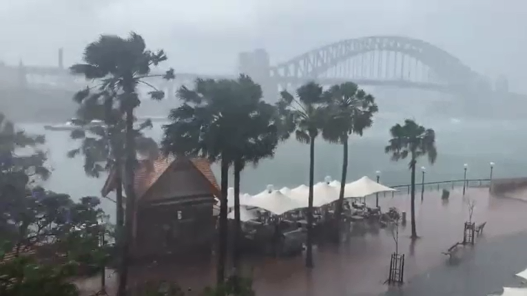 NSW storms: snow, heavy rains and hot winds ravage state