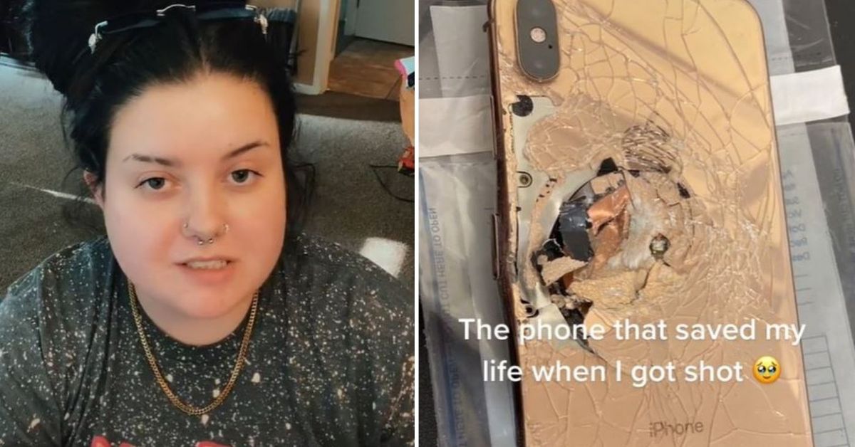 Woman reveals how her iPhone saved her life after she was shot in the ...