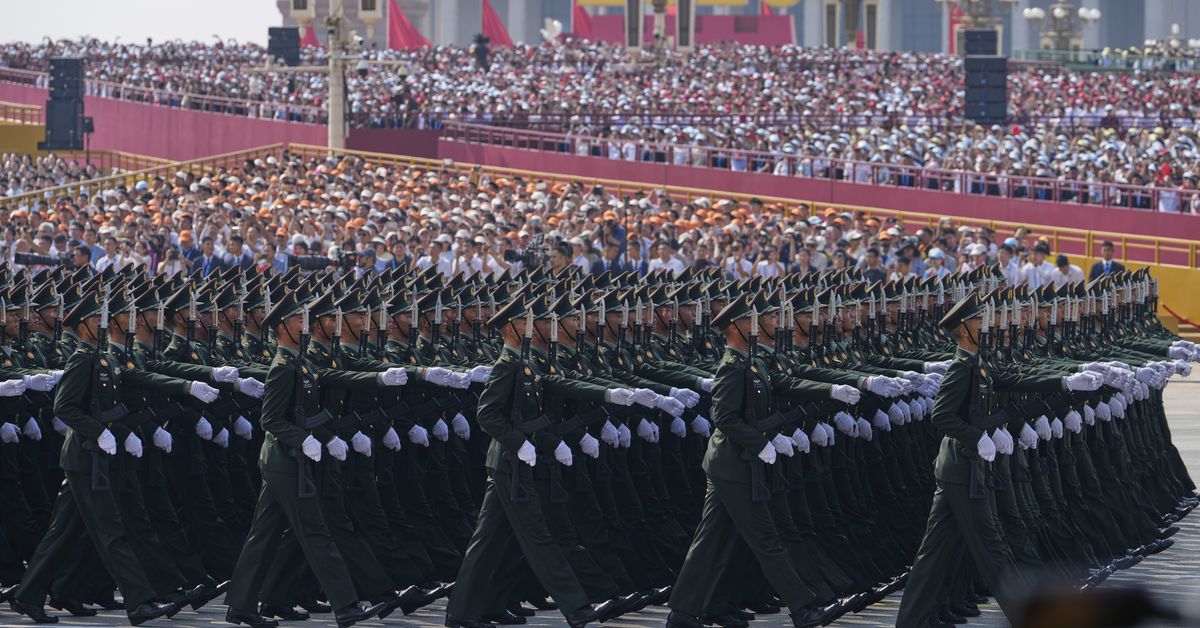In pictures: China welcomes world leaders for military parade in ...