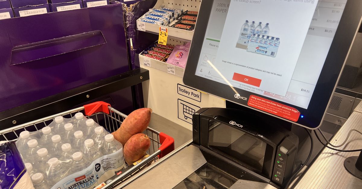 Coles self-checkout: Trolley scan unveils new self-checkout feature ...